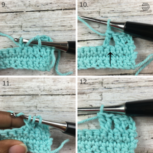 Crossed Extended Double Crochet: Crochet Stitch Tutorial - Creations By ...