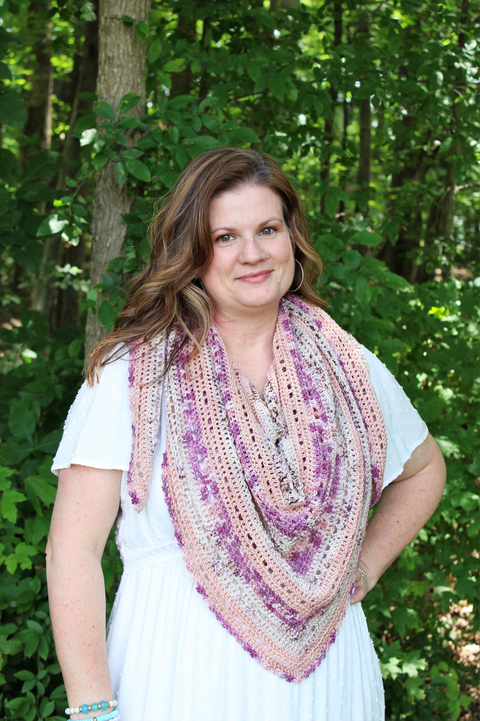 Ultimate Triangle Crochet Shawl Roundup: Part 1 - Creations By Courtney