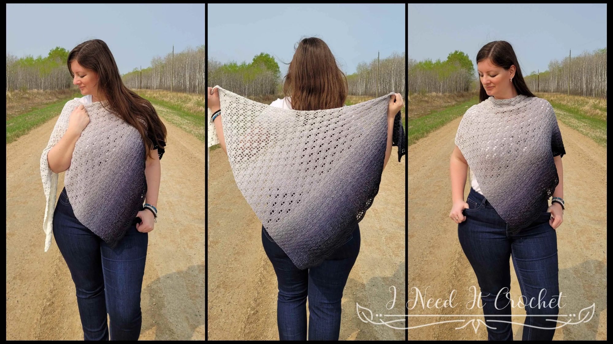 Ultimate Triangle Crochet Shawl Roundup: Part 1 - Creations By Courtney