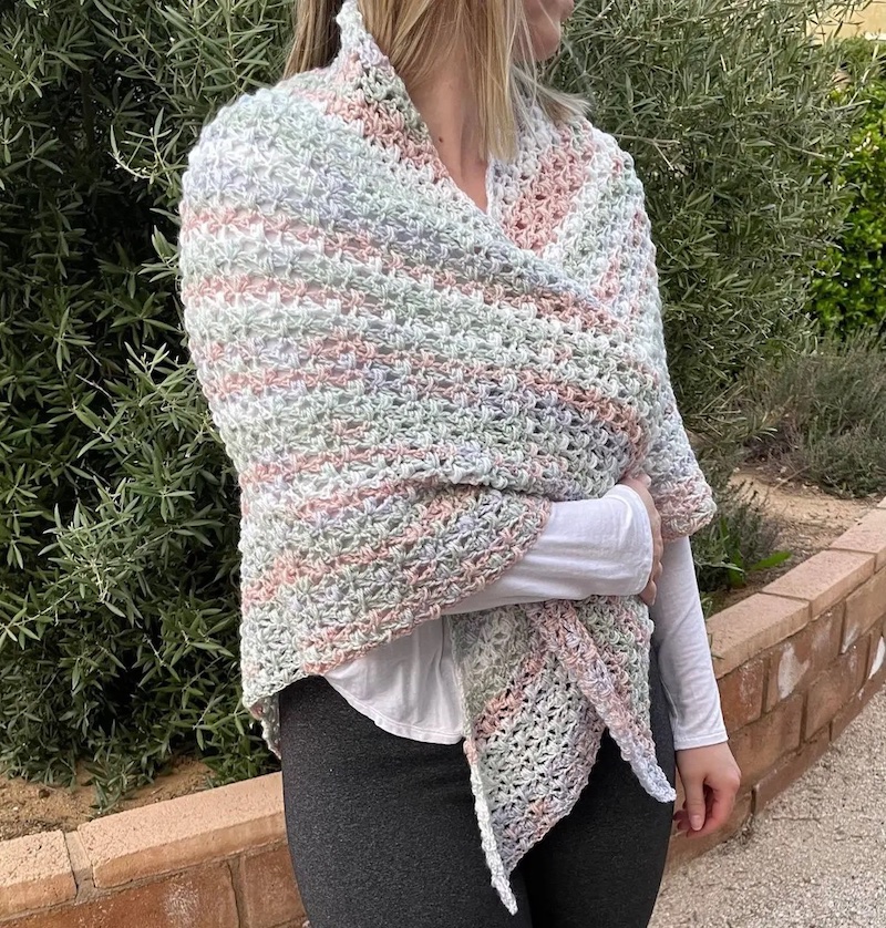 Ultimate Triangle Crochet Shawl Roundup: Part 1 - Creations By Courtney
